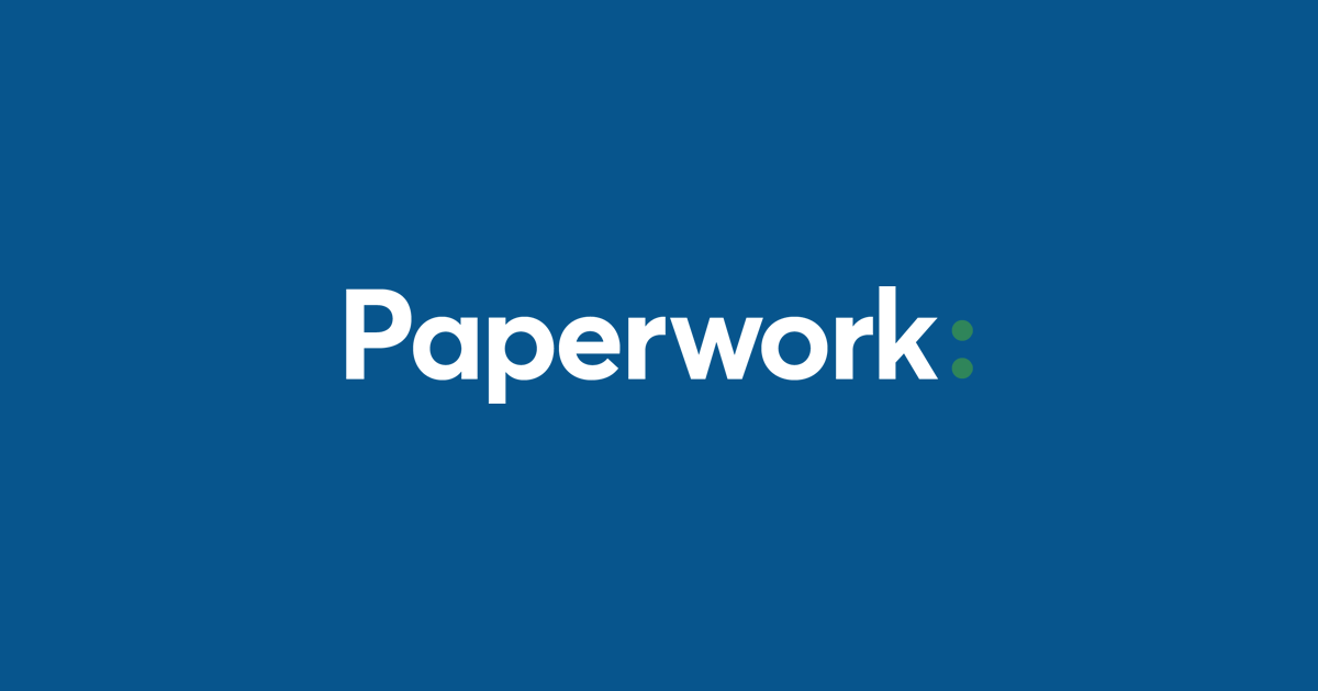 Paperwork | Digital Forms Platform