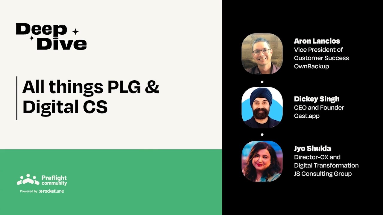 All things Product-led-growth and Digital Customer Success