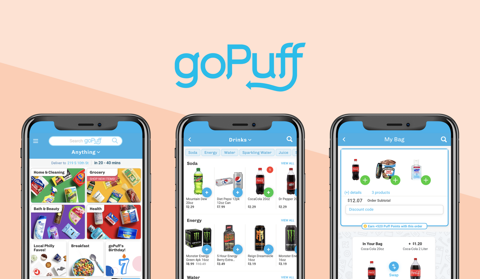 Grocery delivery: the UX best practices behind goPuff's success