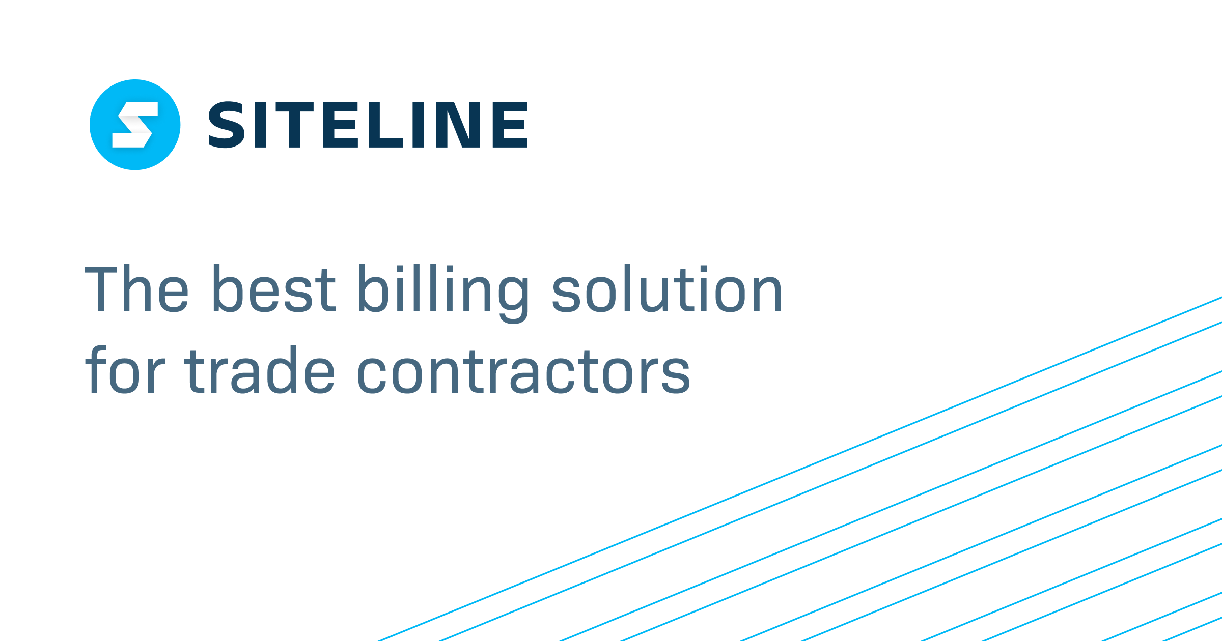 Siteline — Billing for contractors