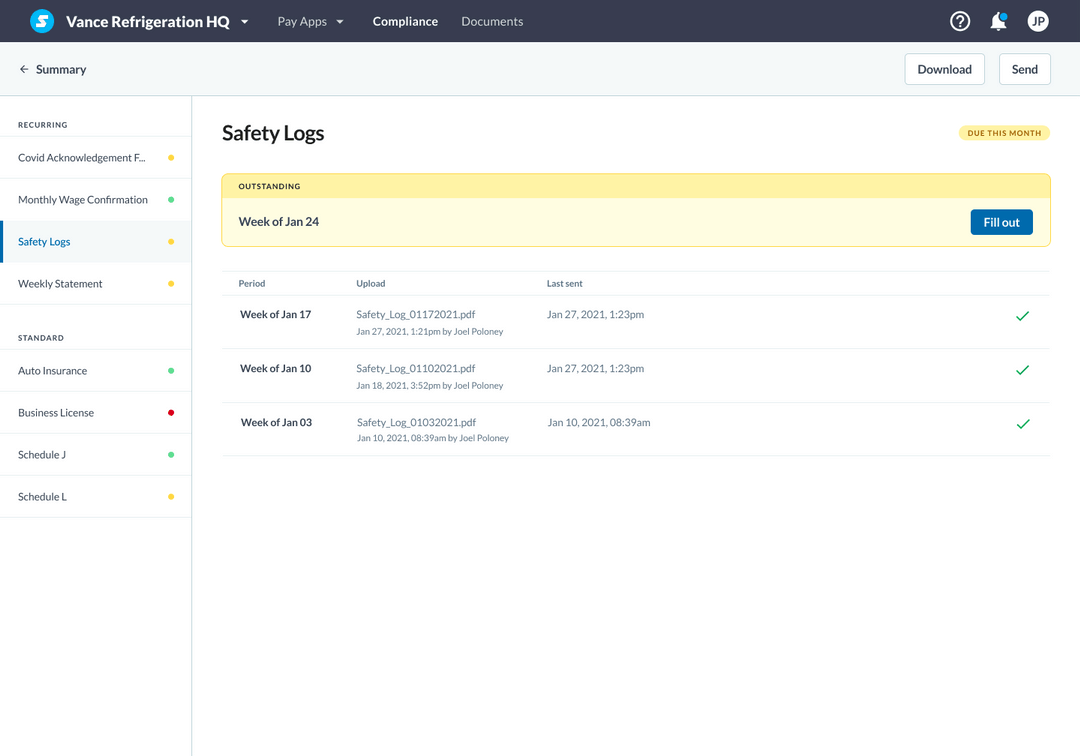 Siteline: Billing software for construction teams