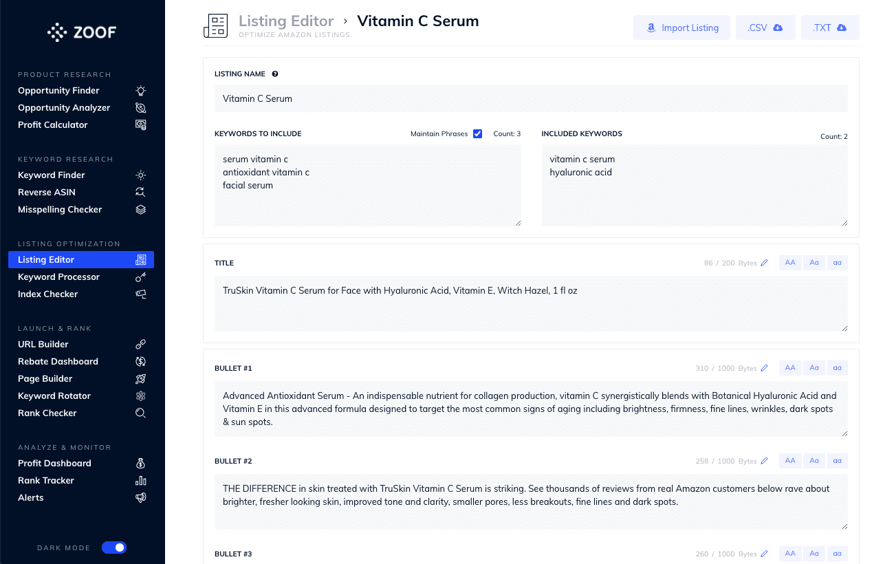 Zoof | Ultimate Amazon Software