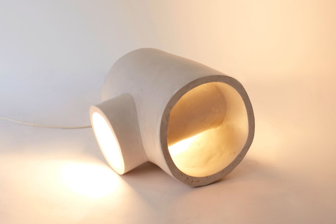 Double Tube Table Lamp