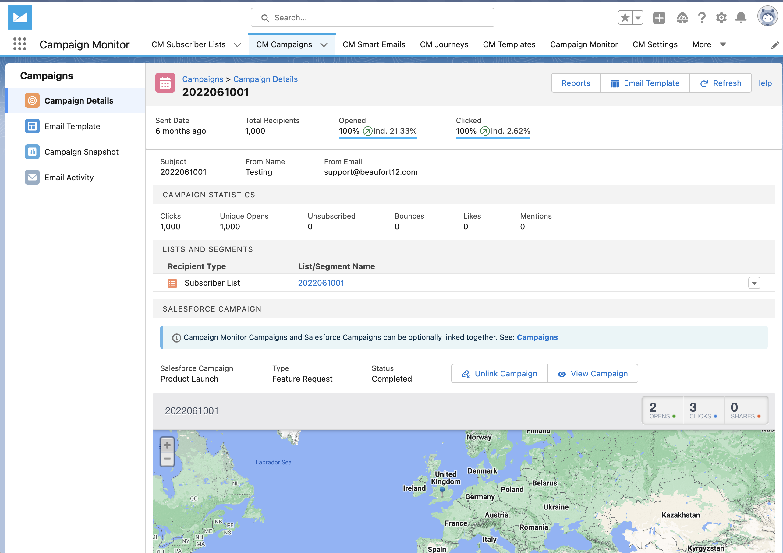 Salesforce Campaigns