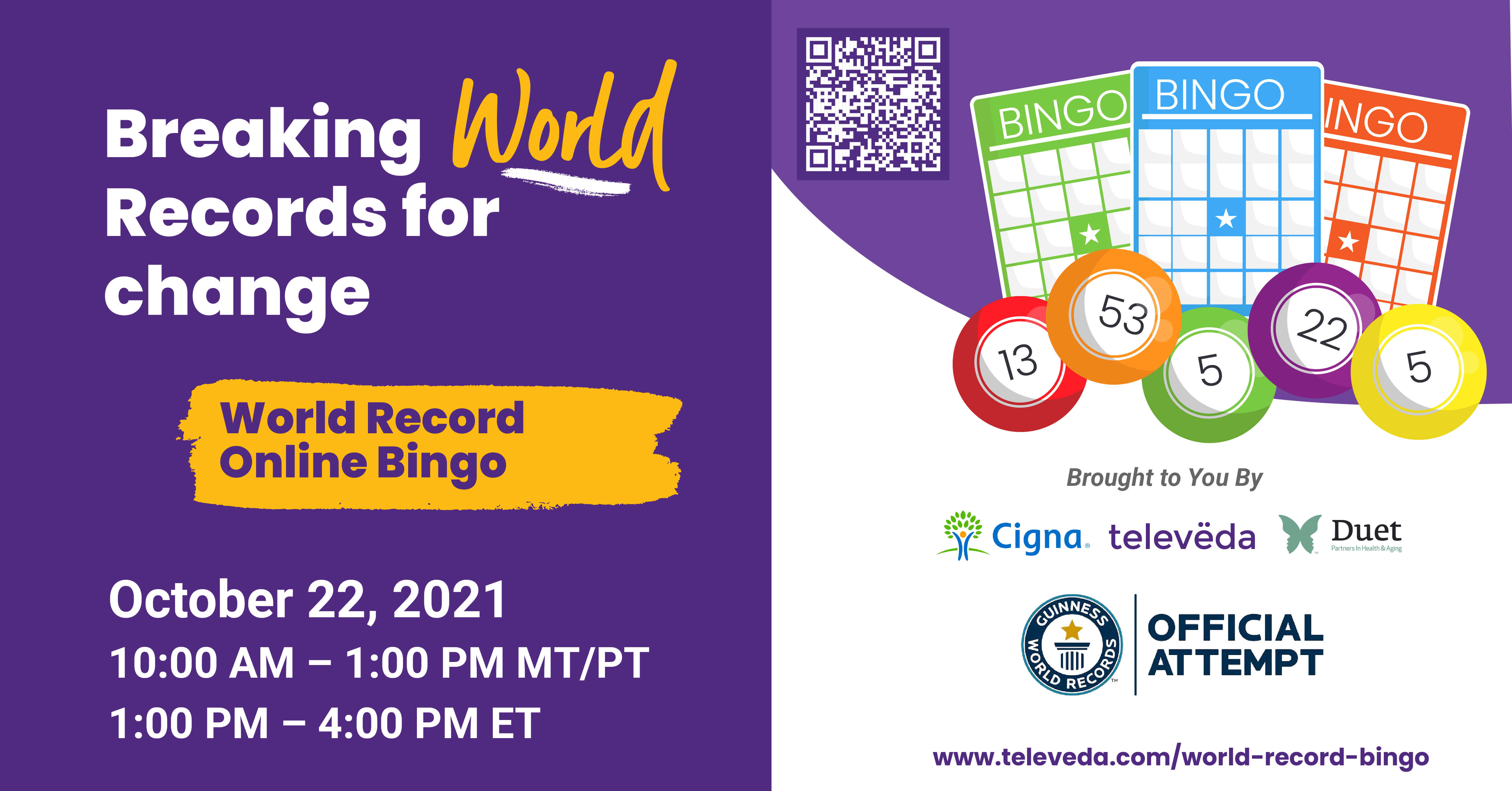 Free Virtual Bingo Event For All Ages