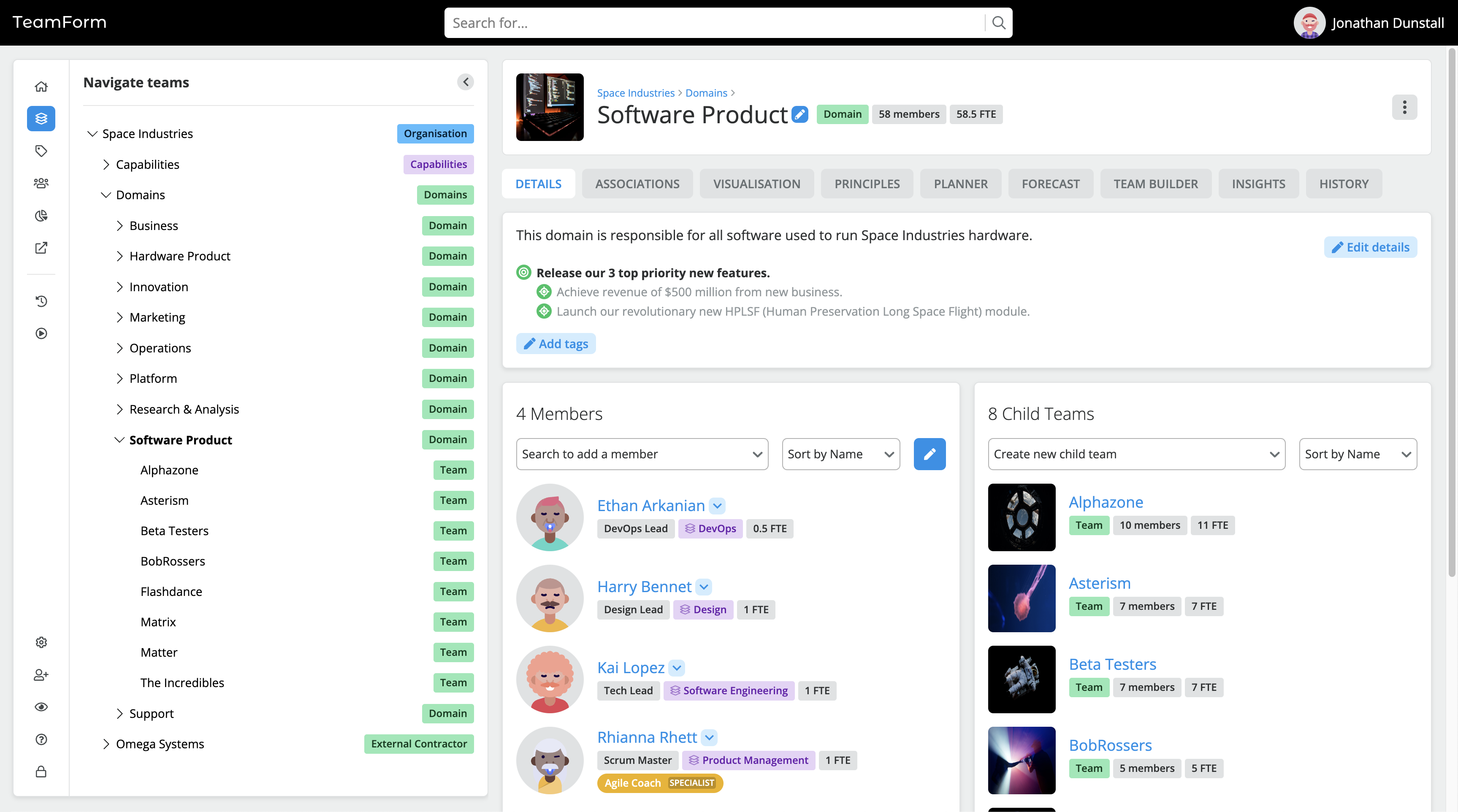 Organisational Design & Workforce Planning Software | TeamForm