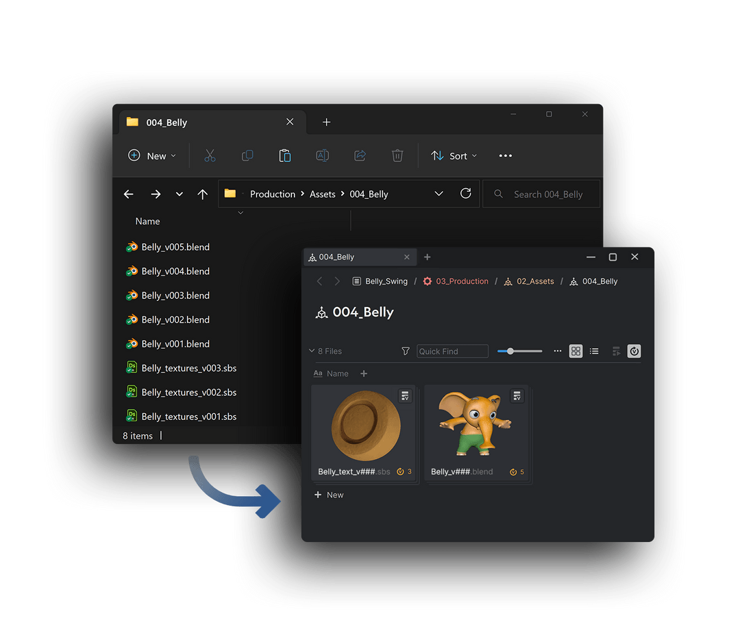 Digital asset management and version control software - Anchorpoint