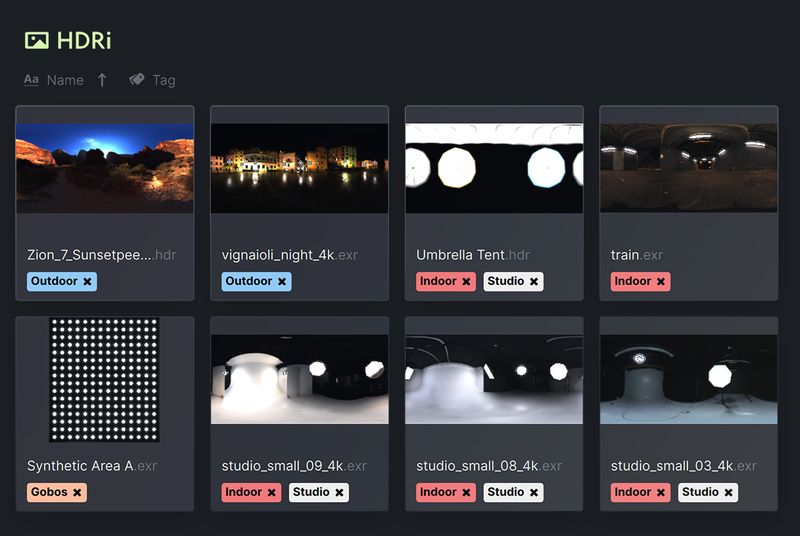 EXR and HDRi viewer with ACES color spaces