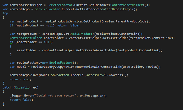 Creating A Custom Review Process For Episerver E Commerce Blog The C2 Group