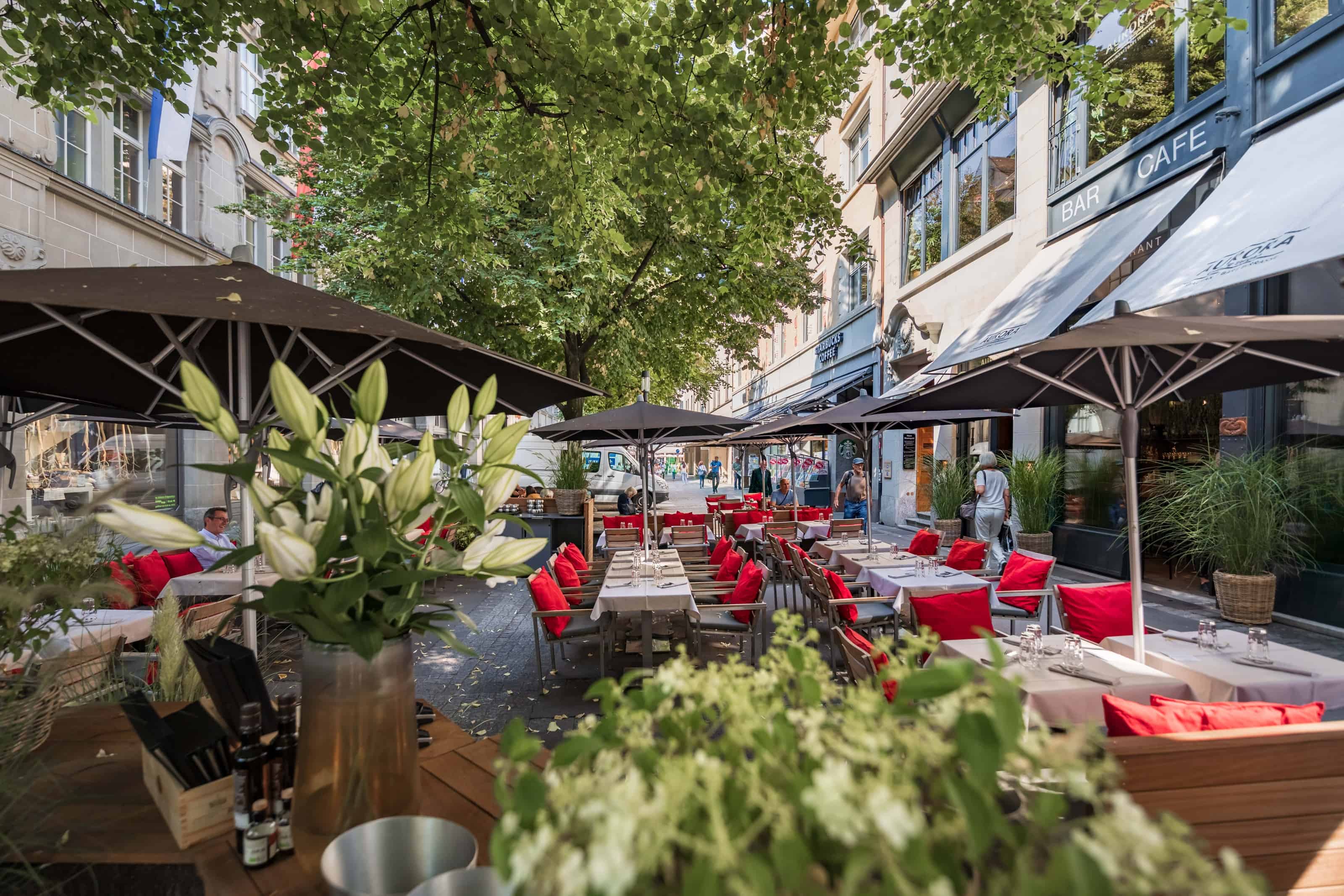 Restaurant | AURORA Zürich Bahnhofstrasse
