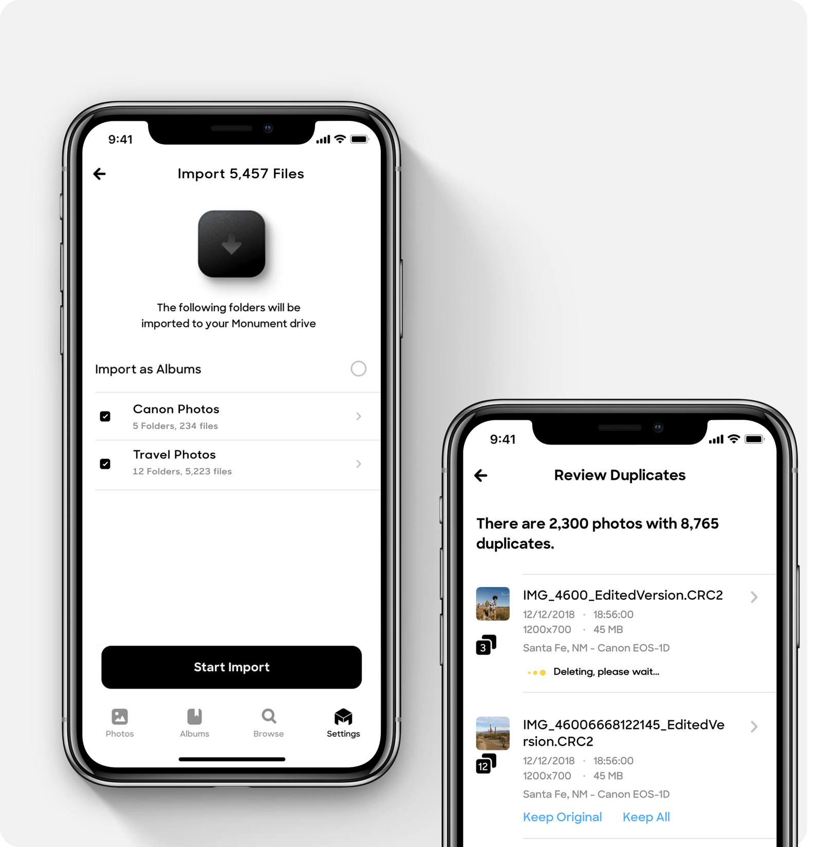 Monument Smart Photo Storage