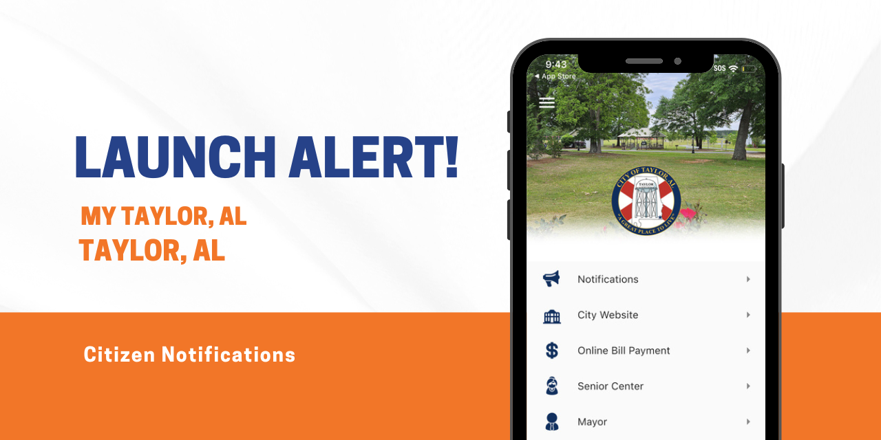 Taylor Alabama Launches Taylor AL App, Plus a Chance to Win!