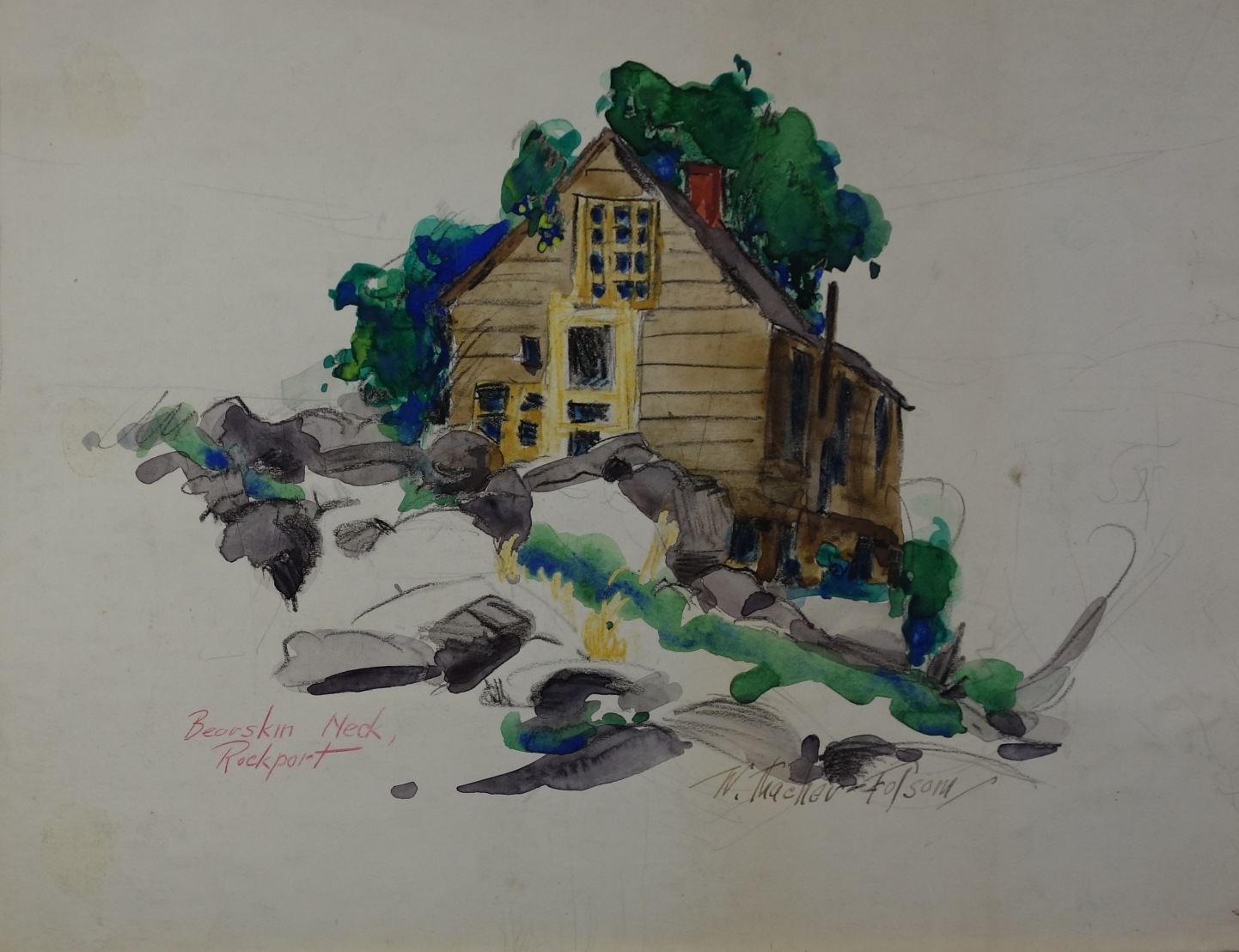 William Thatcher Folsom, Estate Art