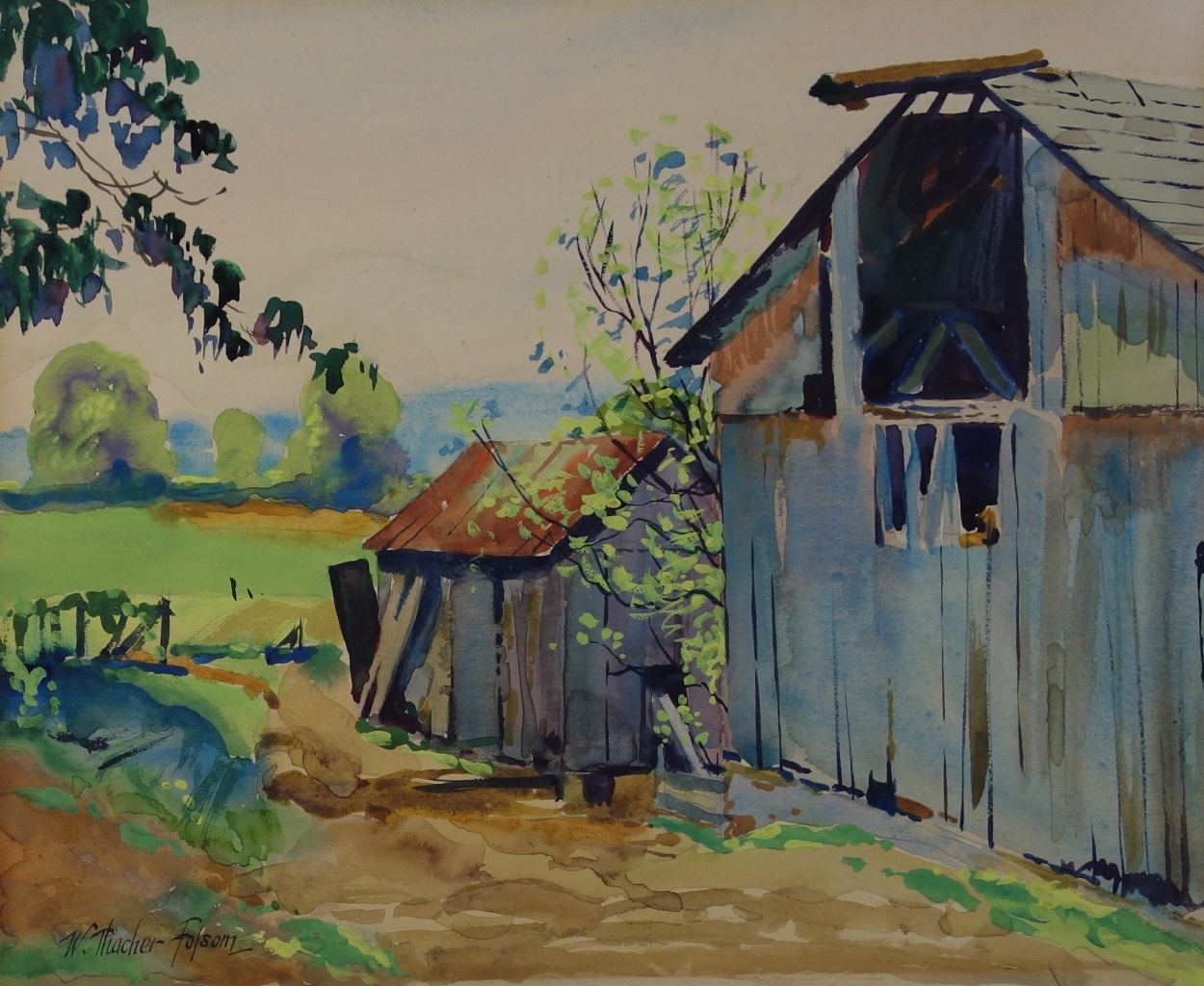 William Thatcher Folsom, Estate Art