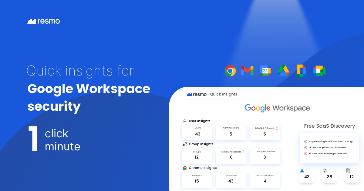 One-Click Security for Google Workspace