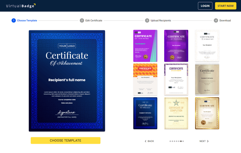 FREE Online Certificate Maker - Personalize Certificates
