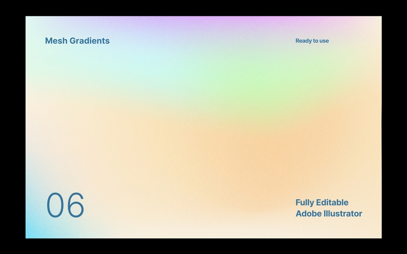 Mesh Gradients for Figma, Sketch and Adobe XD Copy