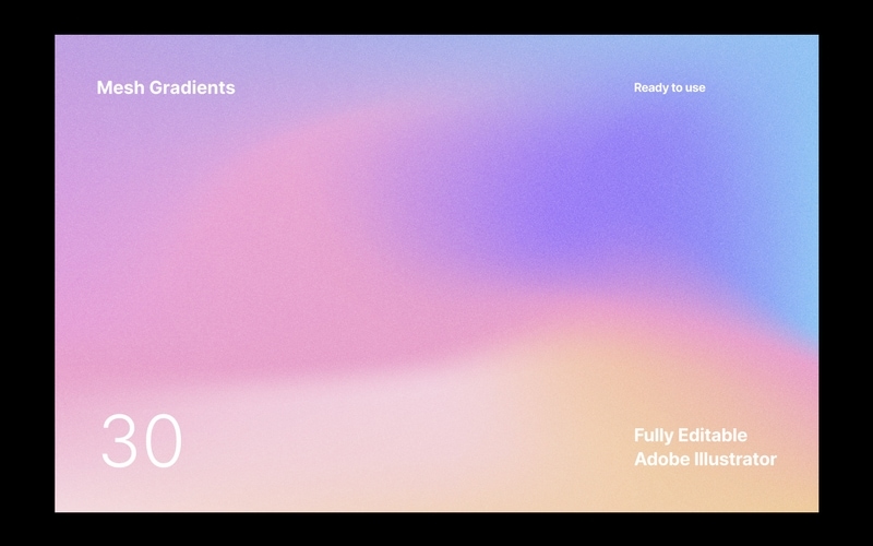 Mesh Gradients for Figma, Sketch and Adobe XD Copy