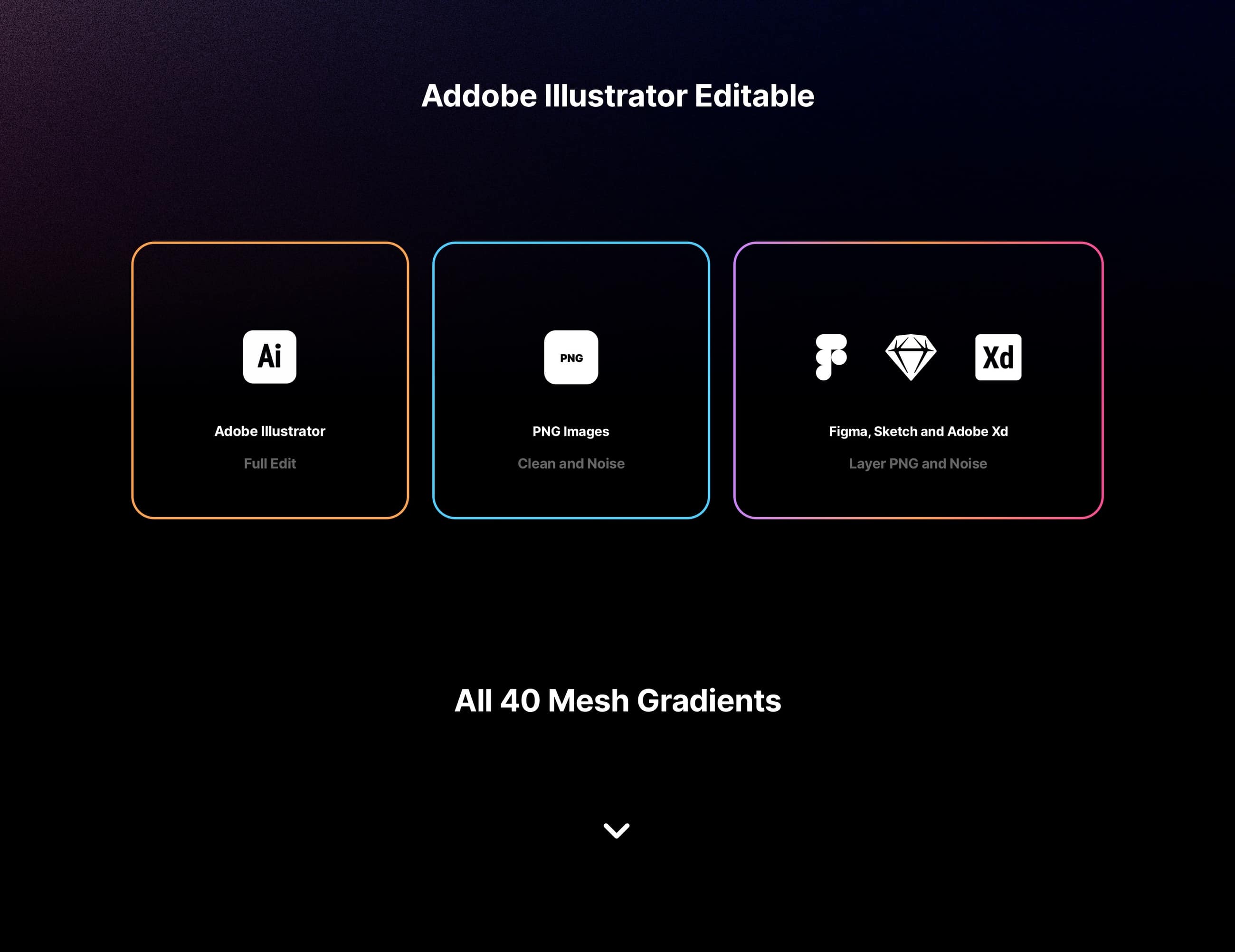 Mesh Gradients for Figma, Sketch and Adobe XD Copy