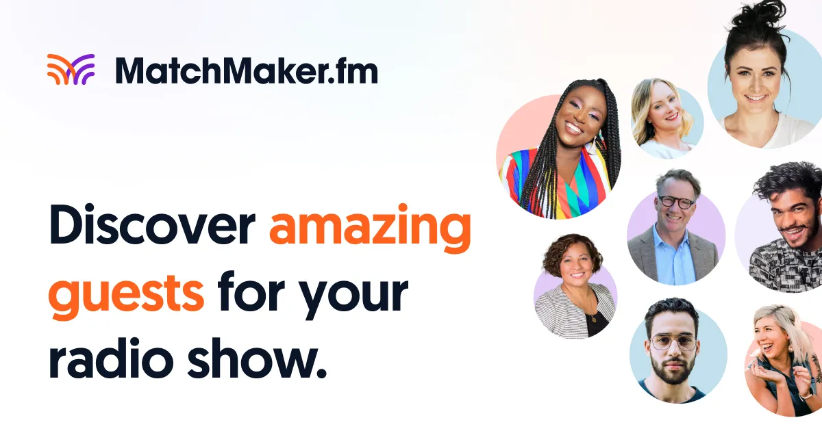 Radio Guest Booking Made Easy | MatchMaker.fm