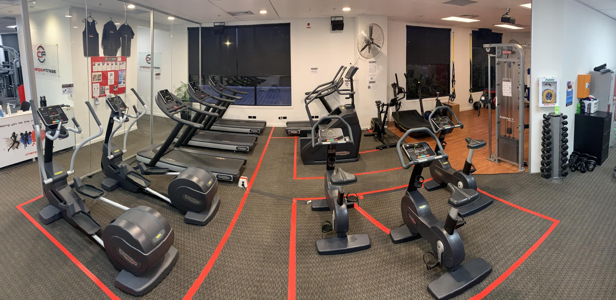 Champs Fitness - Home