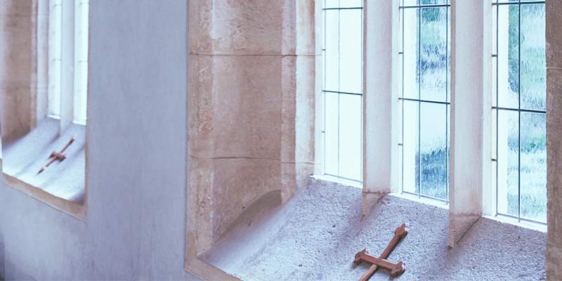 how to access and clean high interior church windows