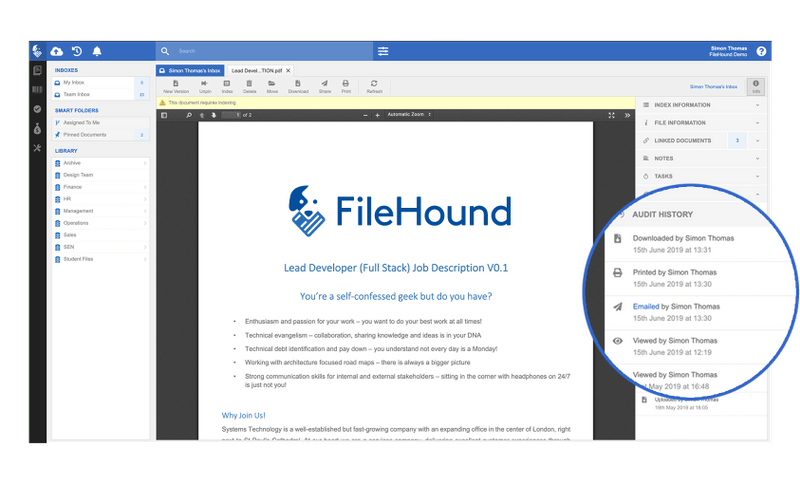 FileHound Cloud Document Management