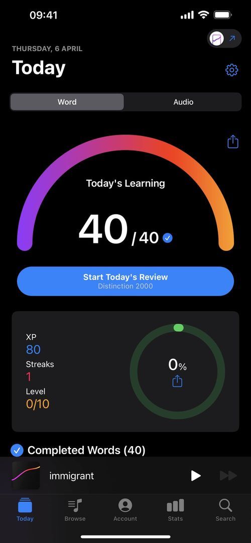 Distinction 2000 App