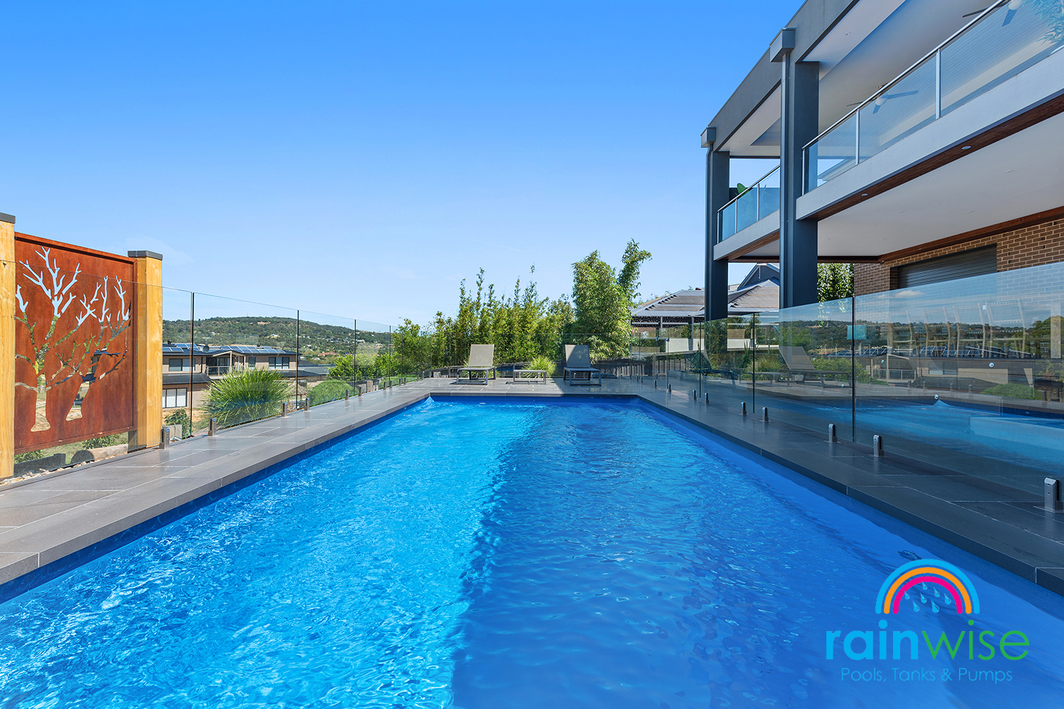 8m Franklink Lysterfield | Rainwise Pools Portfolio