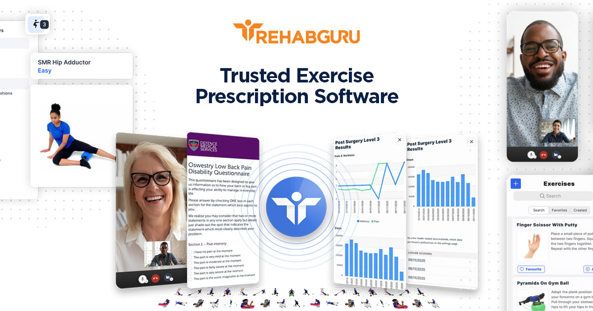 Exercise Prescription Software for professionals, physiotherapy and ...