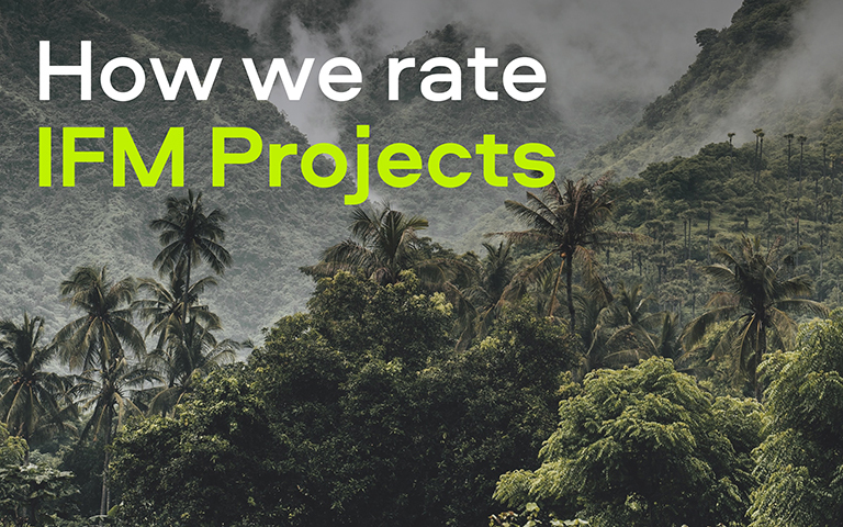 Improved Forest Management (IFM) ratings