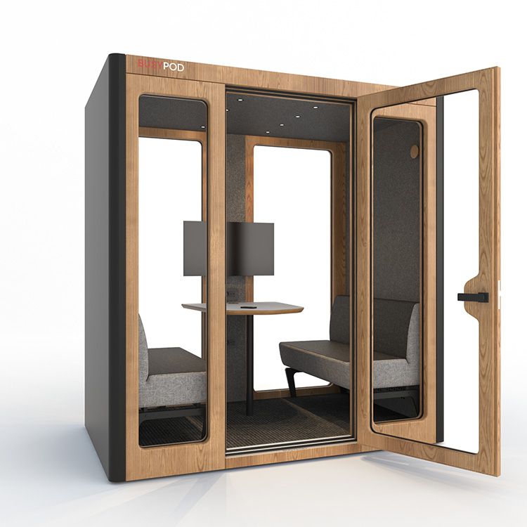 BUSYPOD | Soundproof 4-person Meeting Room