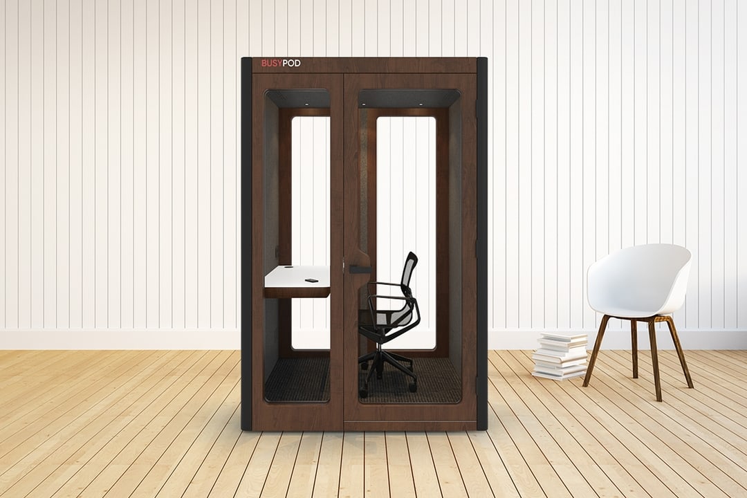 BUSYPOD | Soundproof 1-person work pod for open offices