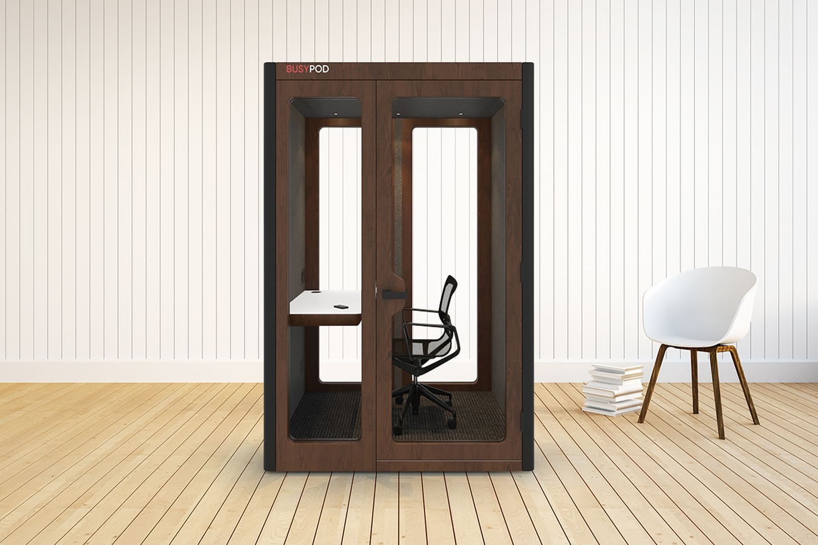 BUSYPOD | Soundproof 1-person work pod for open offices