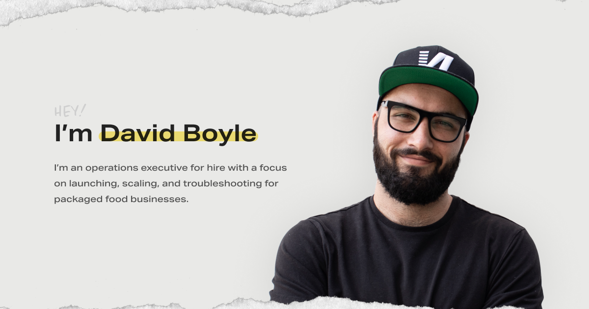 Boyle Brands - CPG Operation Executive