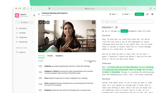 How to Send Better Meeting Recap Emails in Less Time | Grain Blog