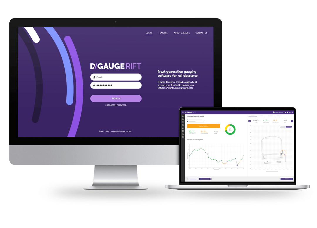 Railway Gauging Software | D/Gauge