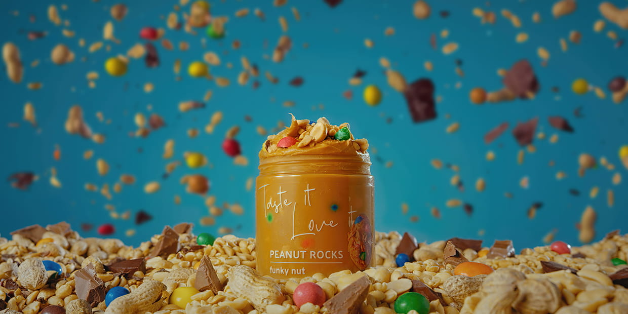 Funky Nut Co - Peanut Rocks - Commercial Video