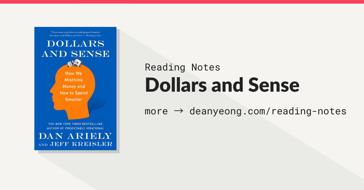 Book Summary: Dollars and Sense by Dan Ariely and Jeff Kreisler