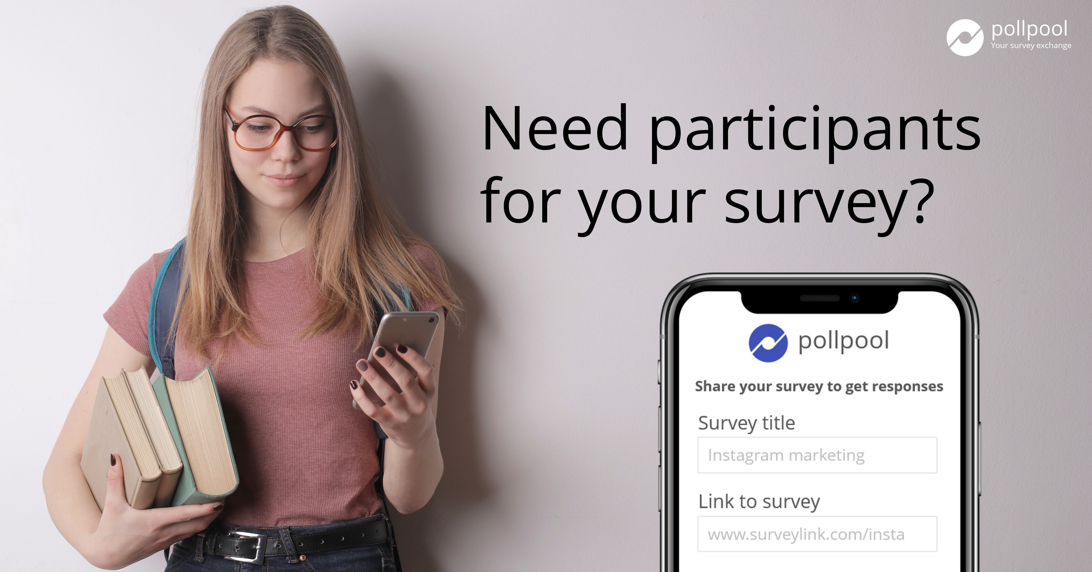 PollPool | Find survey participants | Fast, easy and free of charge