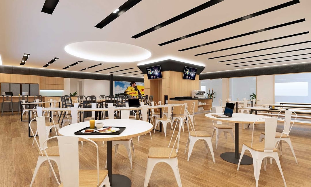 DHL's Office Interior Design - Jakarta | AVIP