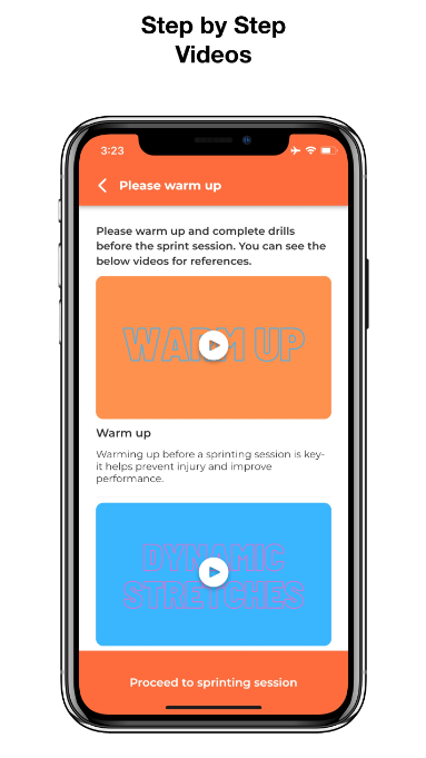 #1 Sprint Training App