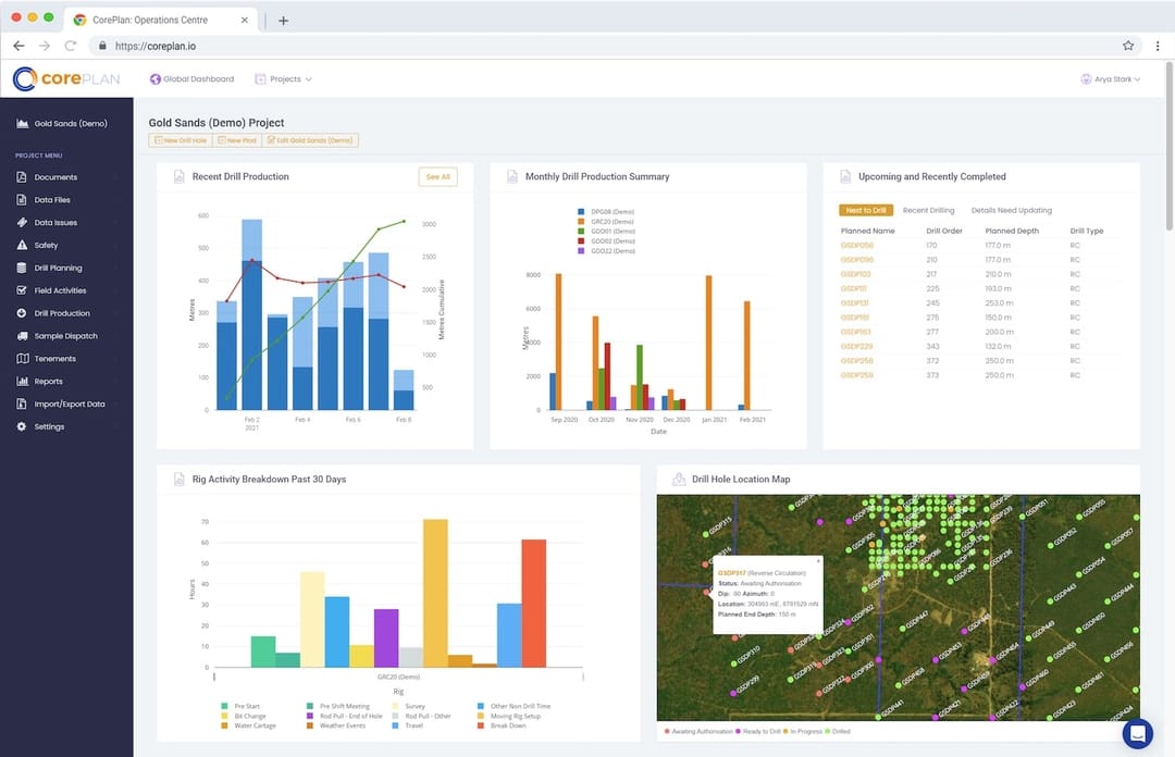 CorePlan Exploration Hub | Drill Program Data Platform for Exploration ...