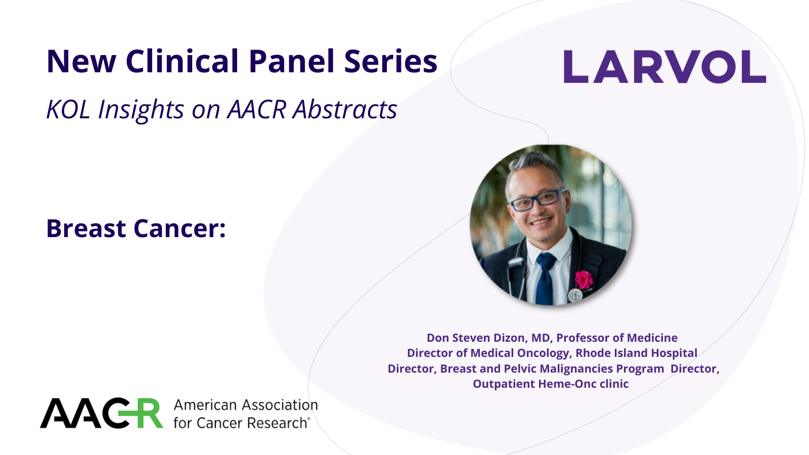 LARVOL Blog | AACR Clinical Panel Series: Breast Cancer