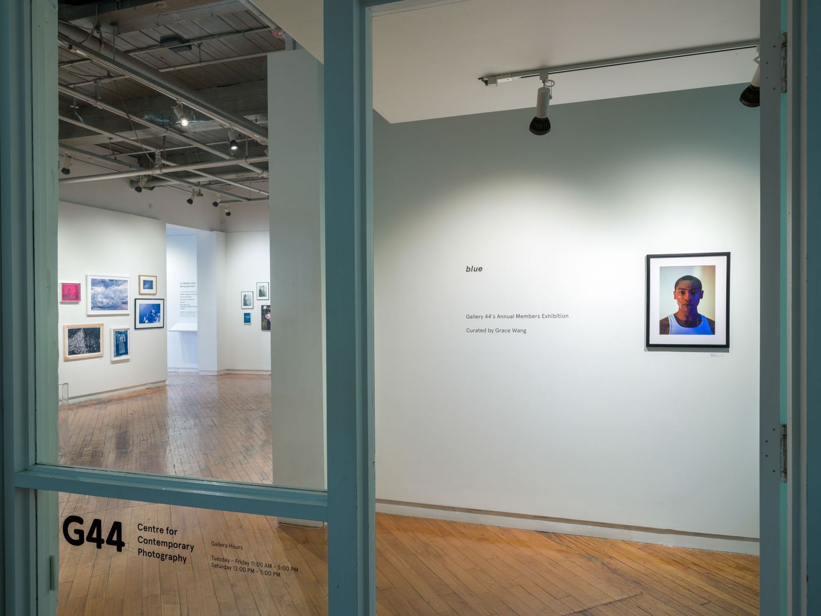 blue Exhibition at Gallery 44