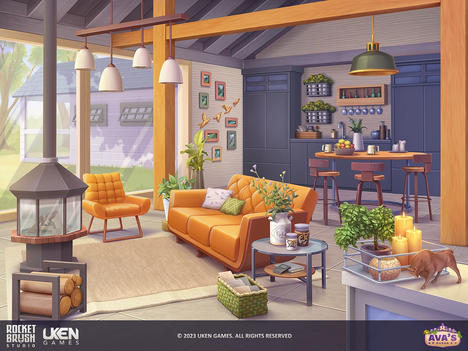 3D Game Interiors · Ava's Manor