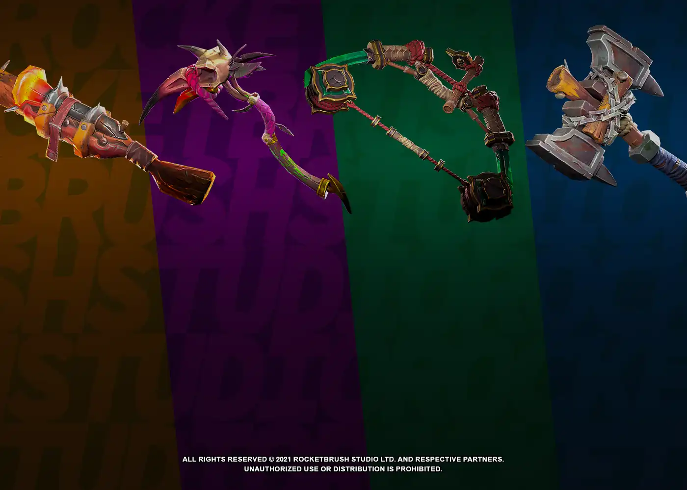 3D Stylized Weapon Collection