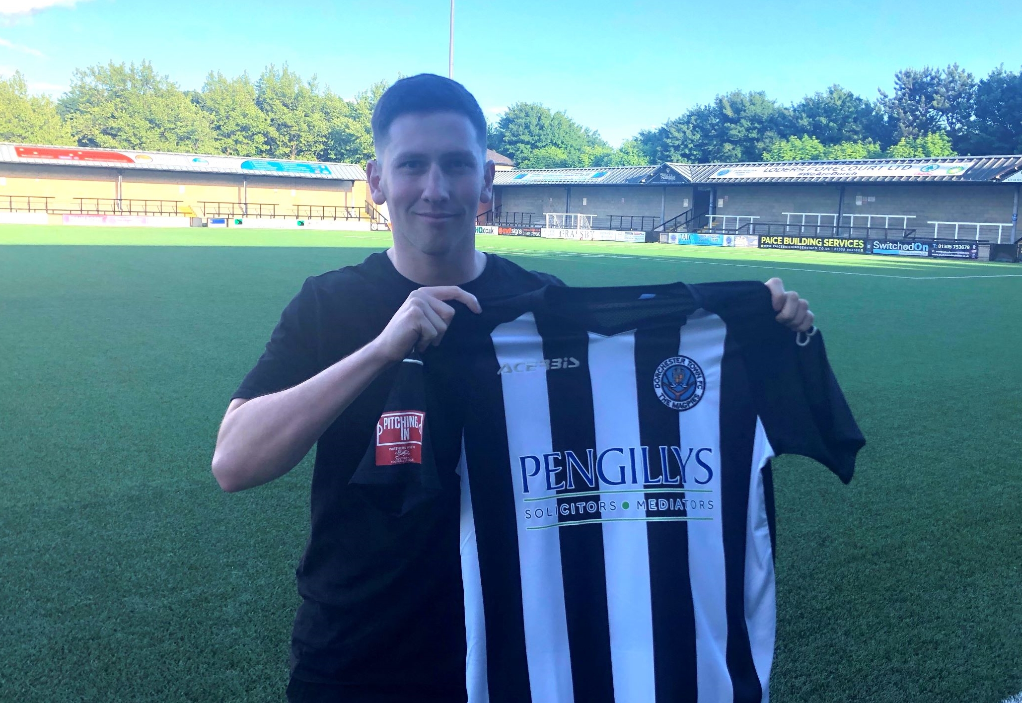 Welcome back Olly Balmer