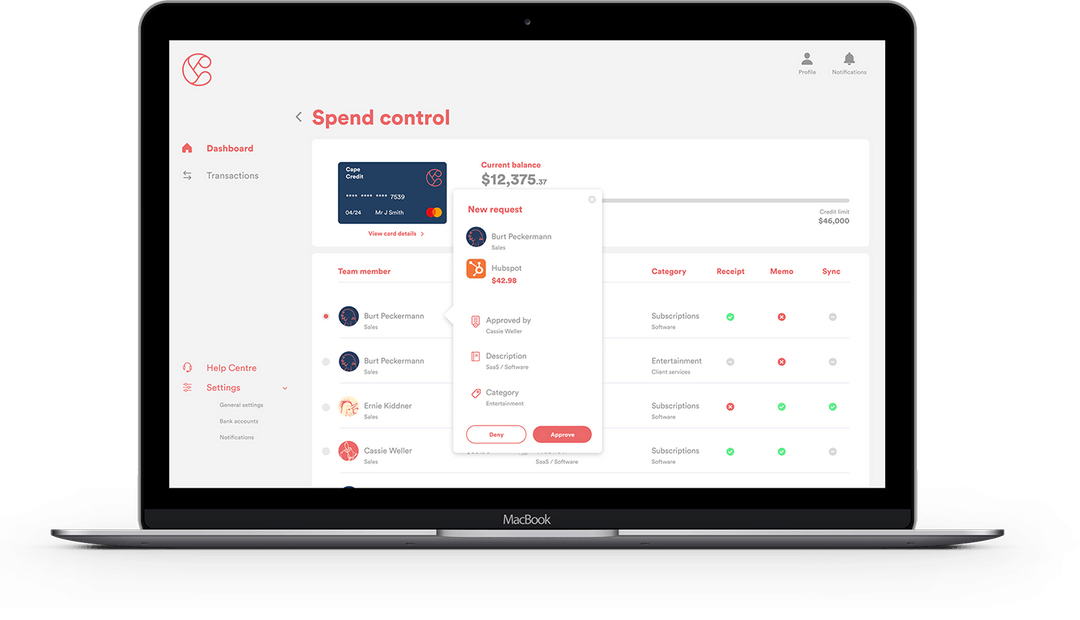 Cape | The smarter way to control your cash flow