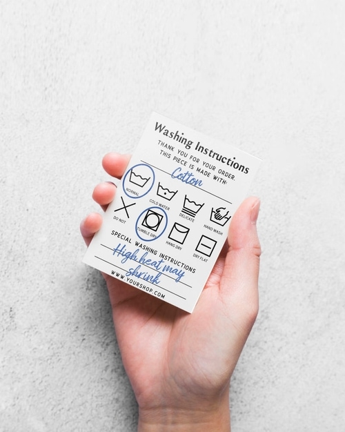 Care Instructions Template | Care Instructions Design & Inspirations